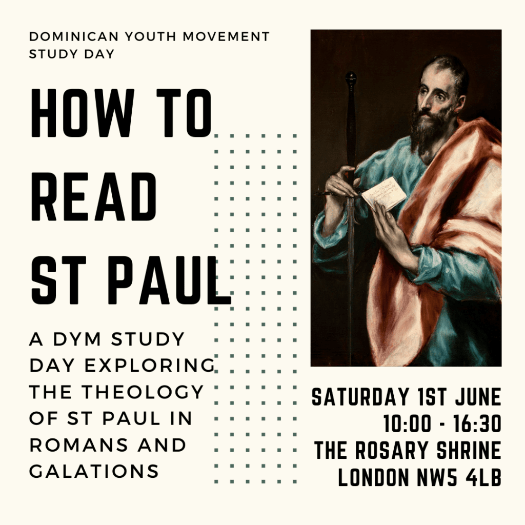 DYA Study Day: How to read St Paul - English.op.org